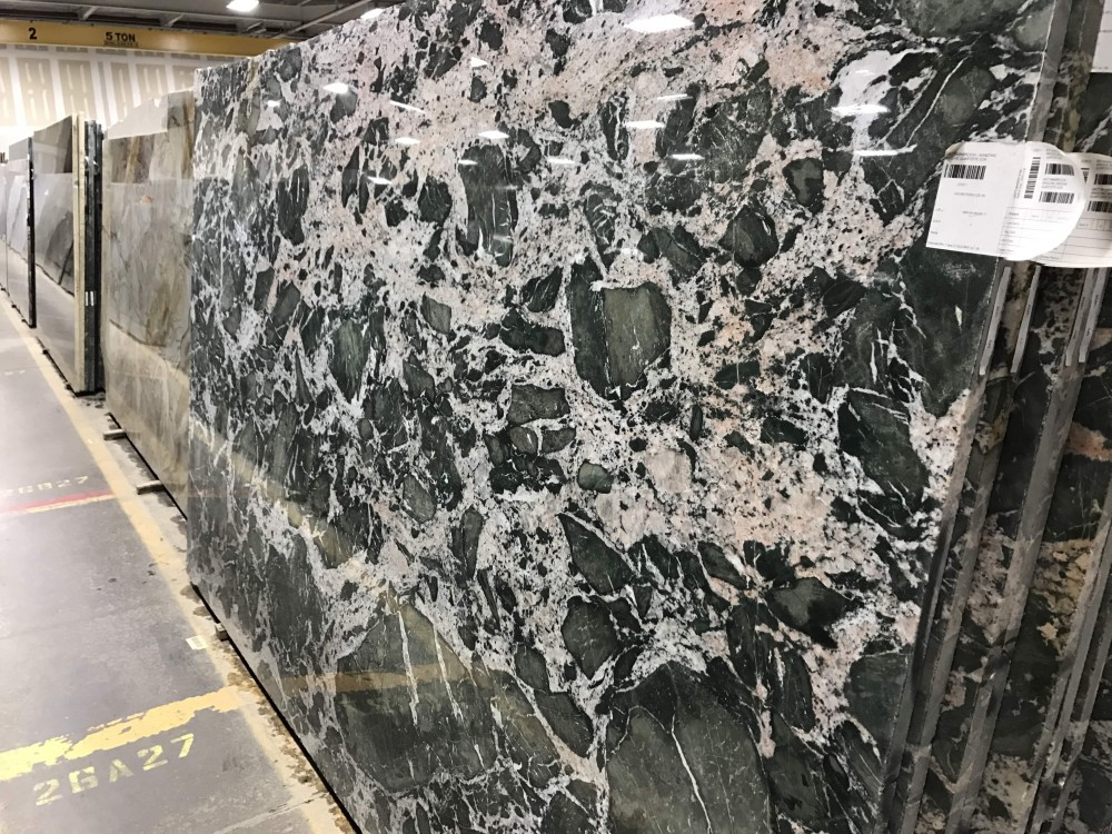 Amazonic Breche quartzite Kitchen & Bath Countertops & Installation
