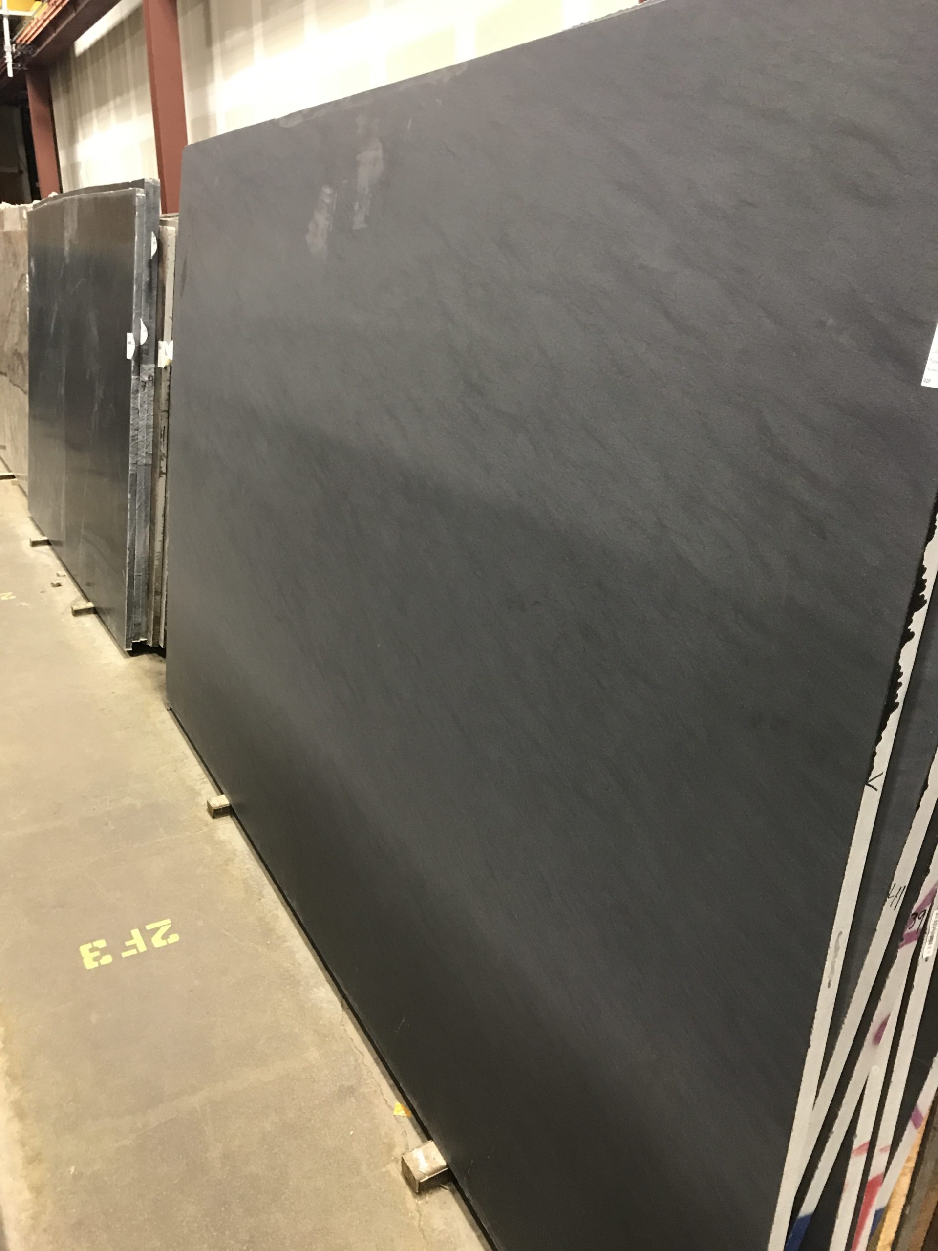 Carbon Grey Leather quartzite Kitchen & Bath Countertops