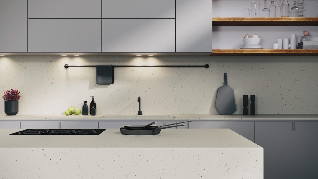 Frozen Terra Caesarstone Quartz Kitchen & Bath