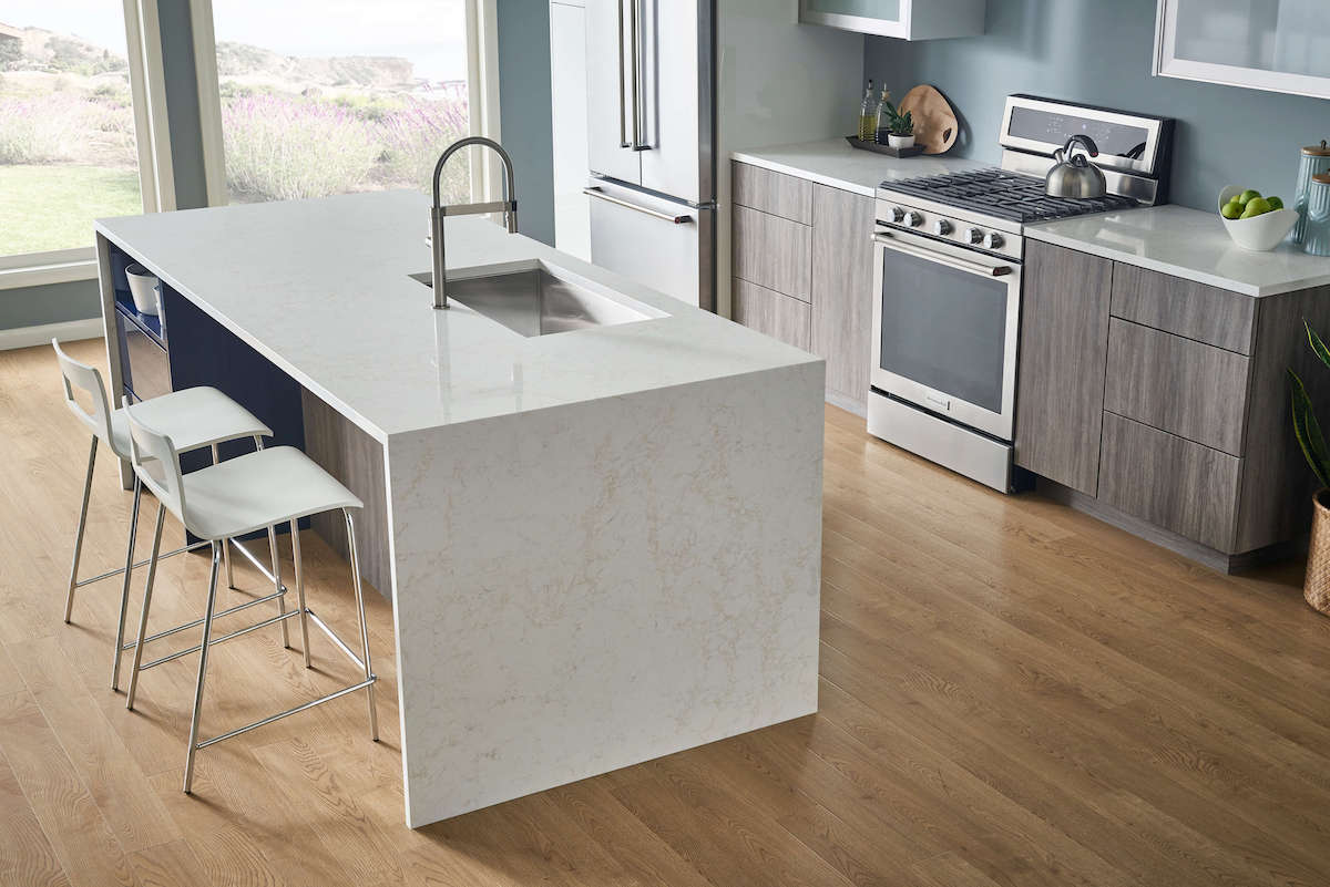 Dolce Quartz Countertops - Colonial Marble & Granite