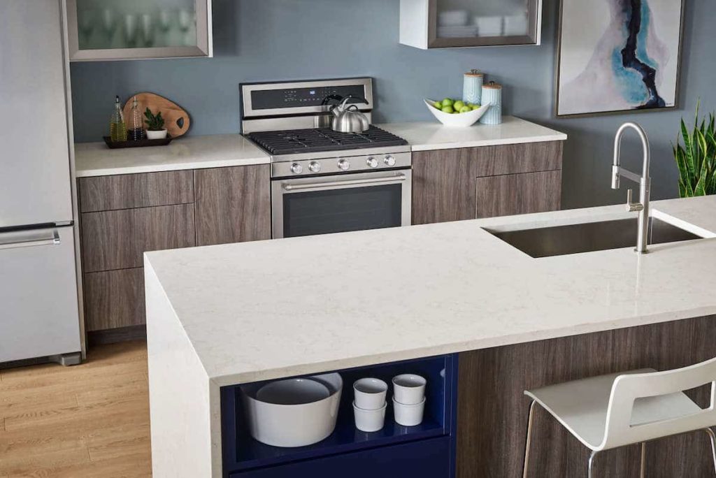 Dolce Quartz Countertops - Colonial Marble & Granite