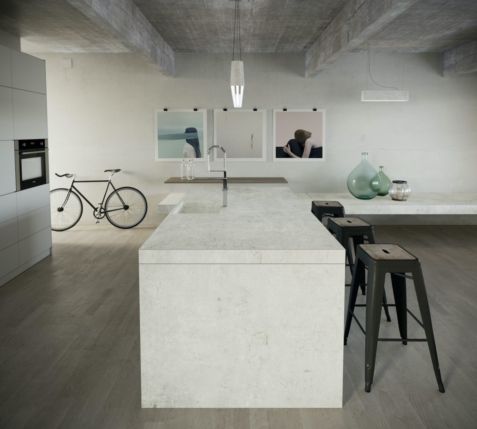 Lunar Ultra Compact Countertops - Colonial Marble & Granite