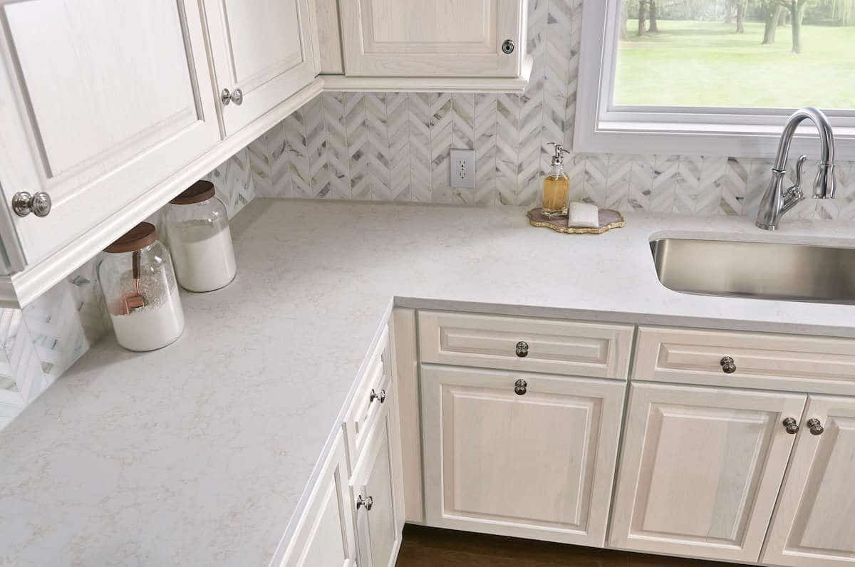 Dolce Quartz Countertops - Colonial Marble & Granite