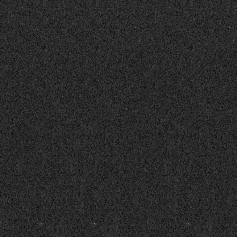 Jet Black Caesarstone Quartz Kitchen & Bath Countertops